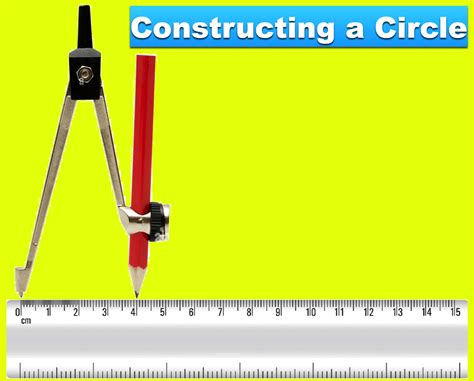 Construction Of A Circle Working Rules Step By Step Explanation