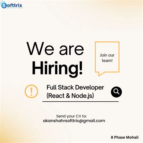 Akansha Thapa On Linkedin Hiring Fullstackdeveloper Reactjs Nodejs