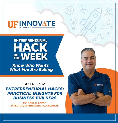 Know Who Wants What You Are Selling Uf Innovate