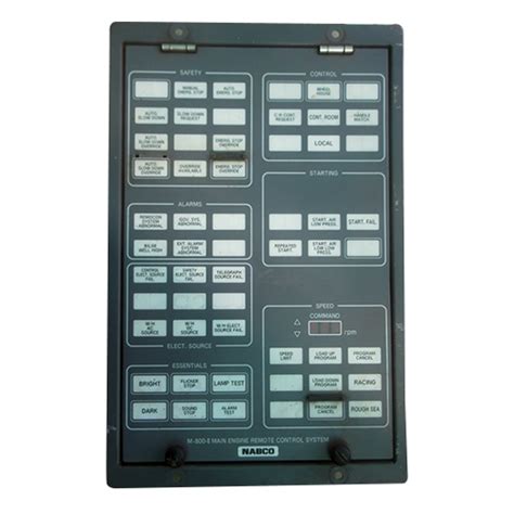Automatic Main Engine Remote Control System At Best Price In Bhavnagar Aarchi Marine Services