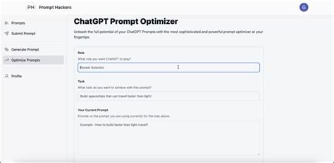 Prompt Hackers On Linkedin Prompt Hackers Chatgpt Prompt Optimizer Demo