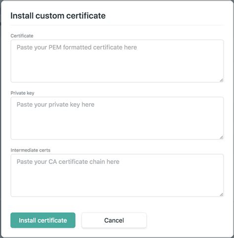 Netlify导入ssl证书 Myoungs Blog