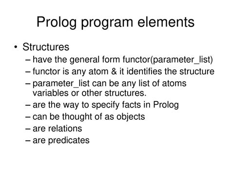 Prolog A Declarative Language Ppt Download