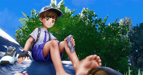 Shota Trainer Florian Feet Pokemon Superkuboのイラスト Pixiv
