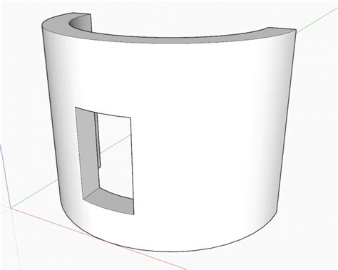 Window In A Round Wall SketchUcation