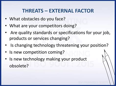Risk Based Thinking Iso 9001 Presentation Pdf