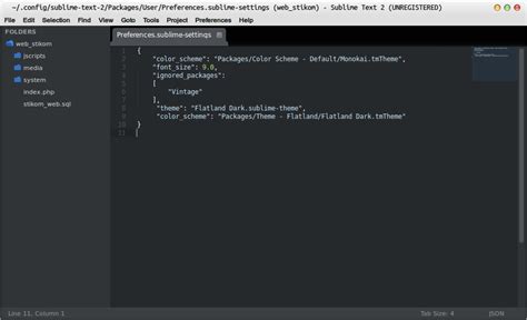 Cara Merubah Tampilan Di Sublime Text 2 Edi Share