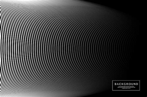 Premium Vector Abstract Line Circle Background Design Template Modern Line Blending Design