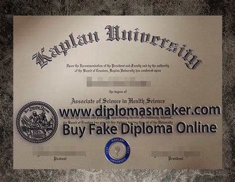Who Can Provide The Fake Kaplan University Degree Online