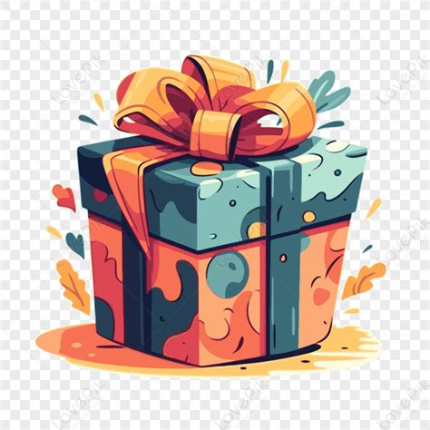공짜 선물 벡터클립 아트만화상표 Png 일러스트 무료 다운로드 Lovepik
