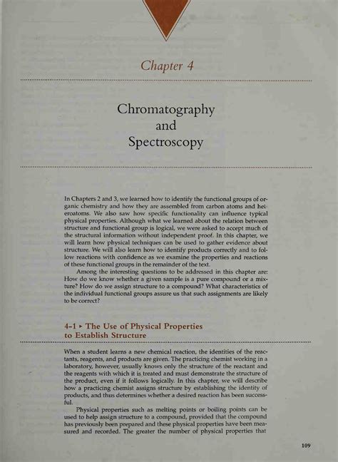 Organic Chemistry 47 Chapter 4 Chromatography And Spectroscopy In