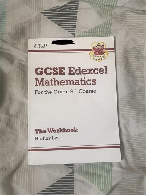Gcse Edexcel Maths Workbook Mark Vinted