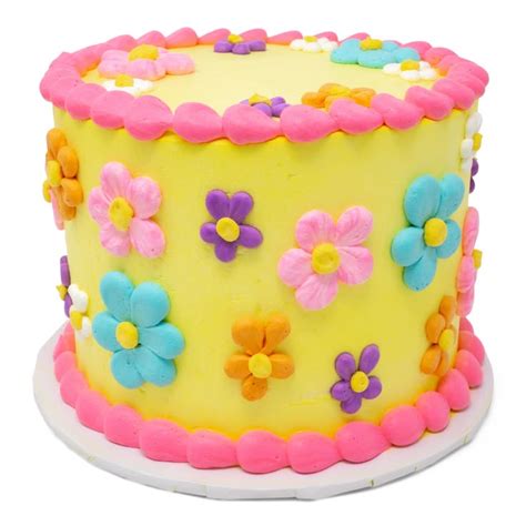 Bright Flowers Cake Make Your Celebration Out Of Sight Summer