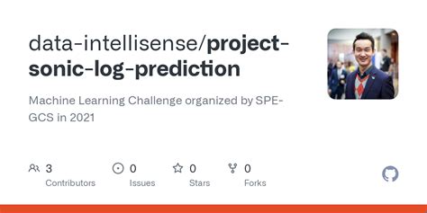 github data intellisense project sonic log prediction machine