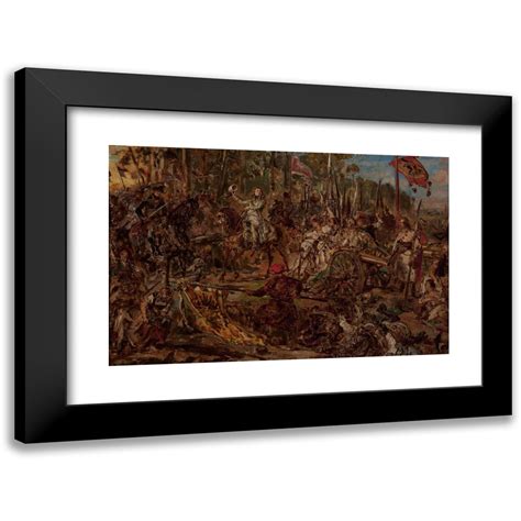Jan Matejko 14x11 Black Modern Framed Museum Art Print Titled