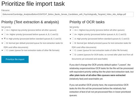 Investigate Massive Leaks For Investigative Reporting Open Semantic Search