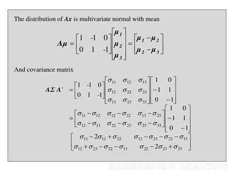 Ppt Chapter 4 Multivariate Normal Distribution Powerpoint Presentation Id 3763218
