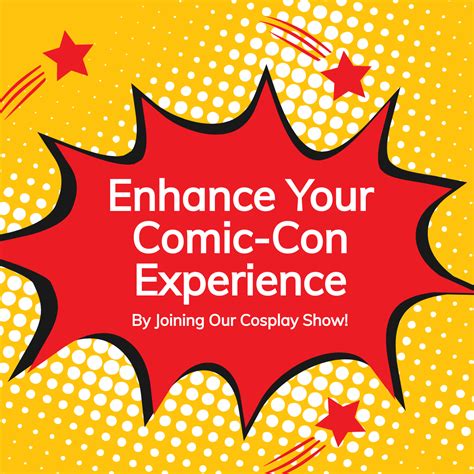 free comic con cosplay show linkedin post template to edit online