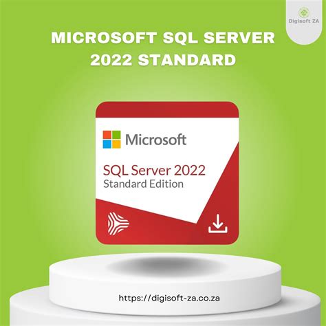 Digisoft Za Microsoft Sql Server 2022 Standard