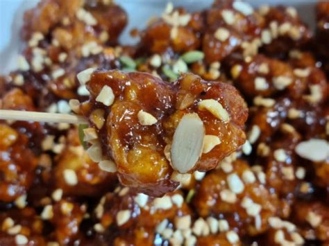 강릉 닭강정 추천 중앙시장 명성 닭강정 새우 강정의 맛 조화 굿 네이버 블로그