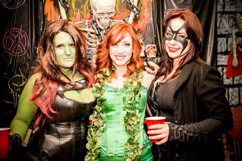 Gamora Poison Ivy And Huntress Cosplay