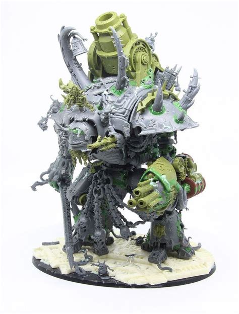 Nurgle Knight Chaos Space Marines Warhammer 40k Detailed Warhammer