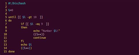 Bash Continue How To Resume A Loop