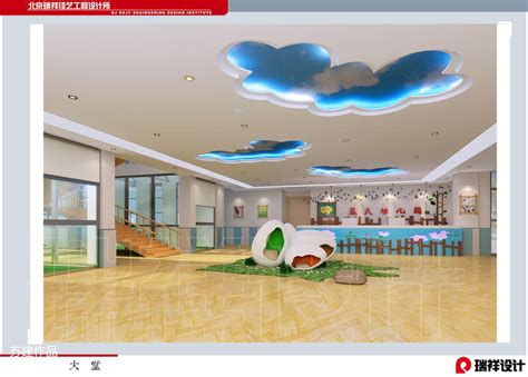 幼儿园大厅效果图 设计本装修效果图