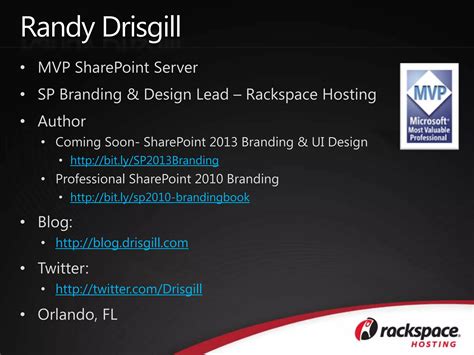 Popping The Hood How To Create Custom Sharepoint Branding By Randy Drisgill And John Ross