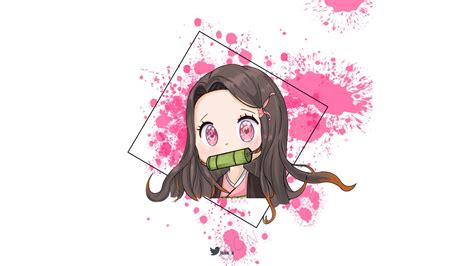 Nezuko Chibi Wallpapers Wallpaper Cave