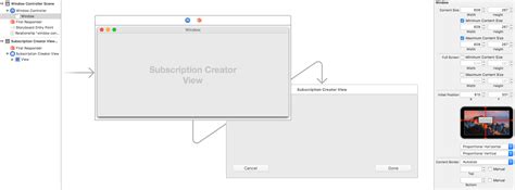 Objective C Prevent Resizing Of A View Controller Presented As A Sheet Stack Overflow