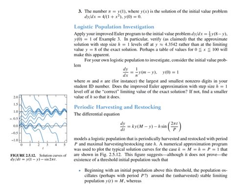1 Find The Numerical Solution Of Your Own Logistic