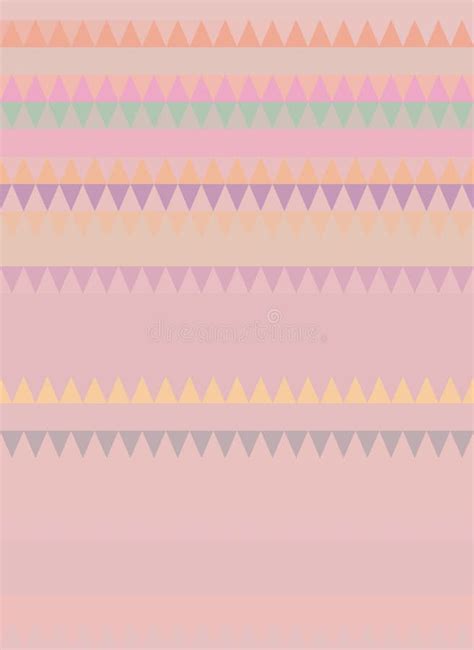 Abstract Geometric Pattern With Triangles Illustration Stock Illustration Illustration Of