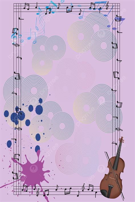 보라색 음악 음악 교육 음악 배경 공연 배경 일러스트 및 사진 무료 다운로드 Pngtree