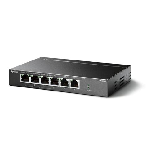 Tp Link Port Fast Ethernet Mbps Desktop Poe Switch