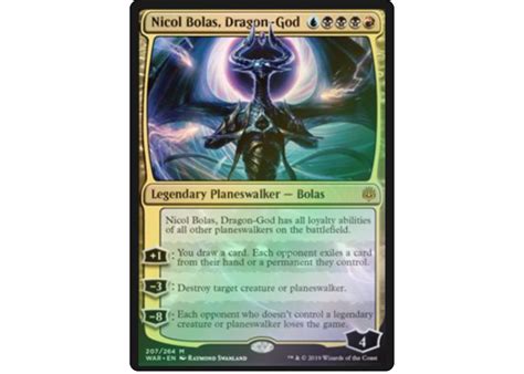 Nicol Bolas Dragon God Foil Magic The Gathering Tcg Mythic Edition