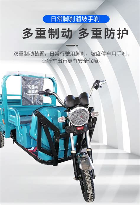 电动三轮车家用拉货农用车成人电三轮载重爬山王电动车电瓶车电动 阿里巴巴
