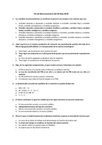 PEI De Macroeconomia Del 04 May 2020 2 Pdf