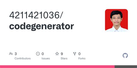 github 4211421036 codegenerator