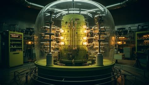 Premium AI Image Nuclear Energy Creative Nuclear Technology Photo