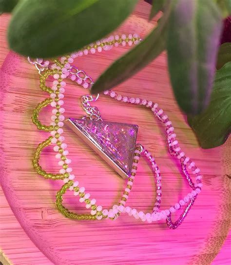 Уникальные изделия 🌿 On Instagram “Чокер с подвеской из эпоксидной смолы ️больше фото Цена 160