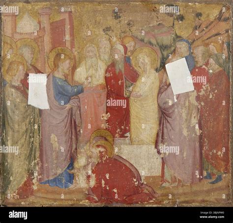Altichieros Resurrection Of Lazarus Depicts The Biblical Scene Of