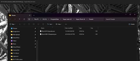 Preset Not Saving After Next Launch Of Application Issue Resolved Bugs And Issues Topaz