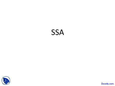 Ssa Advanced Compiling Techniques Lecture Slides Docsity