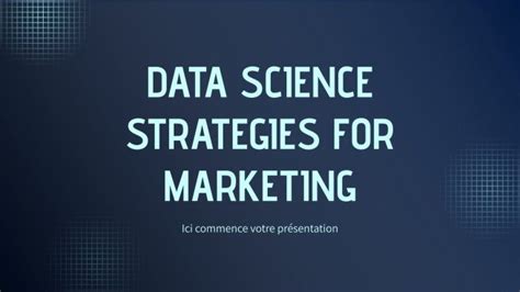data science strategies for marketing presentation