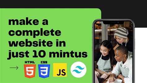 Build Complete Website In 10 Minutes Using Tailwindcss And Tailblocks Fastest Way To Create A