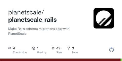 Github Planetscaleplanetscalerails Make Rails Schema Migrations