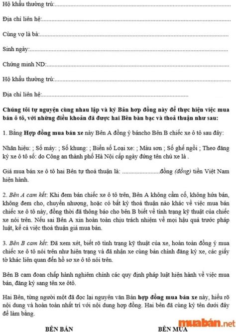 M U H P Ng Mua B N Xe T C P Nh T M I Nh T