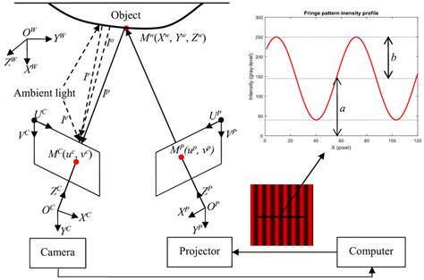 Schematic Diagram Of The Phase Based Fringe Projection System For 3d