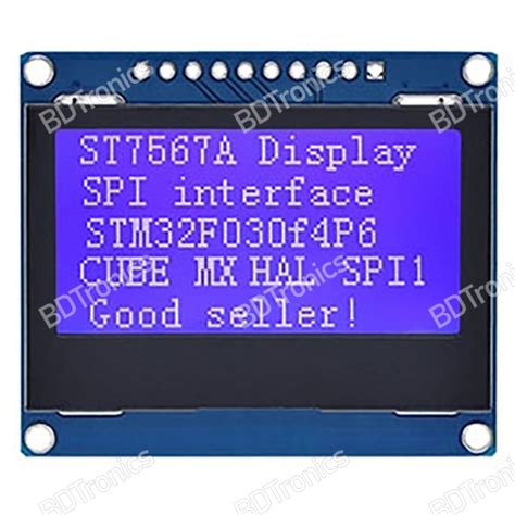 12864 Spi Graphic Lcd 128x64 Lcd Module St7567a With Font Library Price